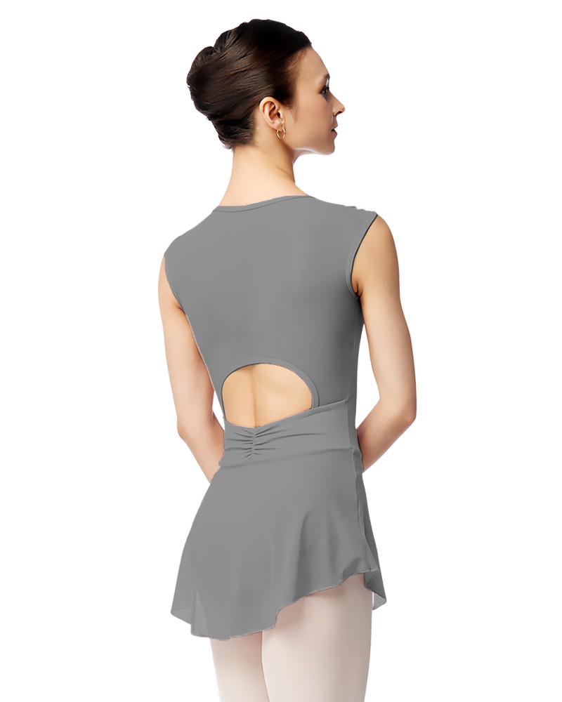 Tank & Halter Dance Leotards LULLI | Skirted Cap Sleeve Leotard Julia ...