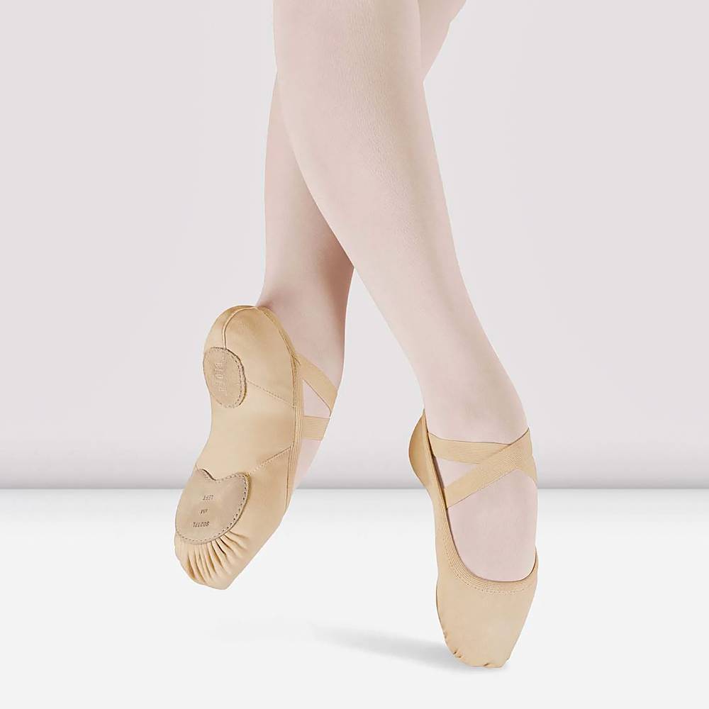 Soft Ballet Shoes BLOCH | Elation Stretch Canvas Ballet Shoes S0217L-M ...